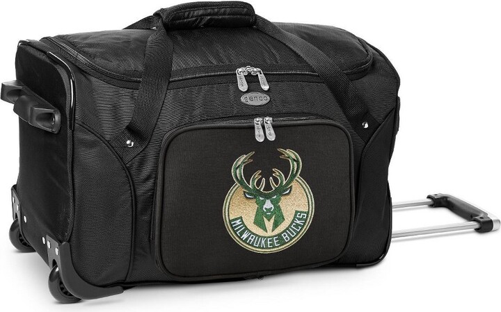 Milwaukee Bucks NBA Milwaukee Buck Mojo 22" Rolling Duffel Bag - ShopStyle