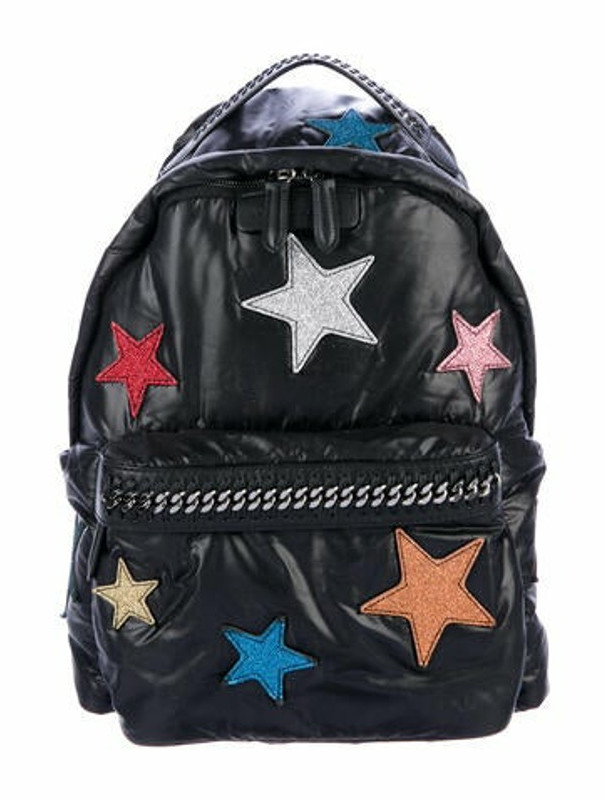 Stella McCartney Falabella Go Star Mini Backpack Black - ShopStyle
