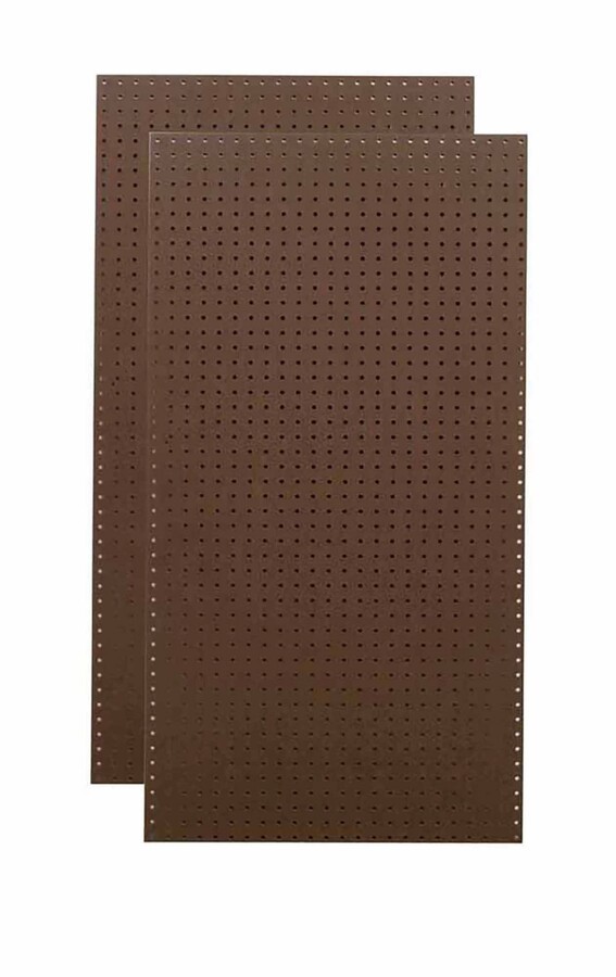 Triton Products Tempered Wood Pegboard Heavy Duty Brown Commercial ...