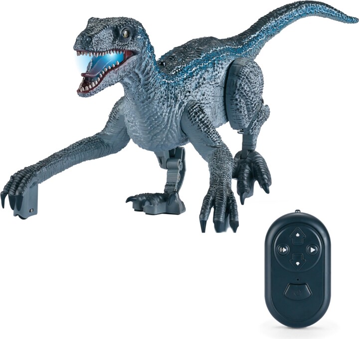 Jupiter Creations Remote controlled velociraptor with Led lights ...