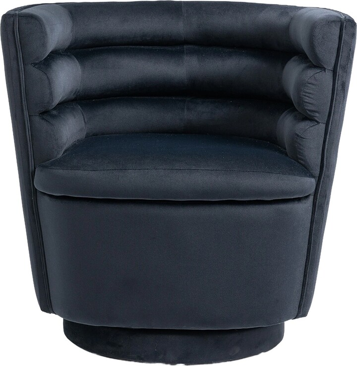 TONWIN Comfy Round Accent Chair with storage - ShopStyle Armchairs ...