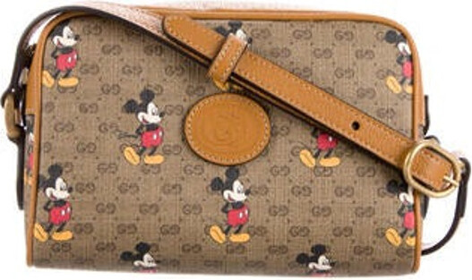 Gucci X Disney Mini Vintage GG Supreme Monogram Mickey Mouse Bag ...
