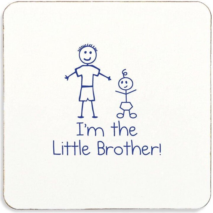 60 SECOND MAKEOVER Im The Little Brother Coaster Pregnancy Baby ...