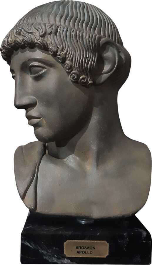Etsy Apollo God Bust Statue Of Olympia Ancient Greek Museum Replica ...