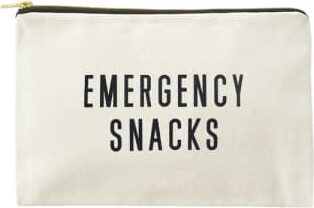 Alphabet Bags : Emergency Snacks Canvas Pouch - ShopStyle Clutches