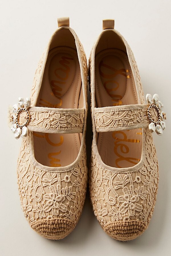 Sam Edelman Maddy Orchid Mary Jane Espadrilles - ShopStyle Flats
