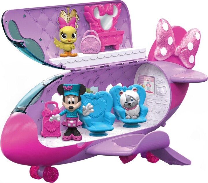 Inside Out 2 Macy's Disney Junior Minnie Mouse Bow Liner Jet Toy ...