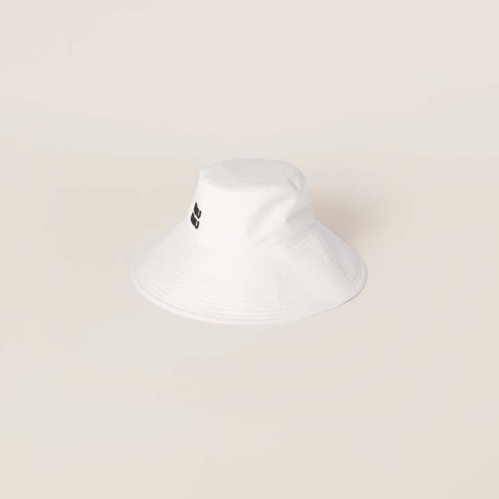 Miu Miu Drill hat - ShopStyle