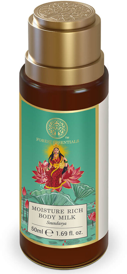 Forest Essentials Moisture Rich Body Milk Soundarya with 24 Karat Gold ...