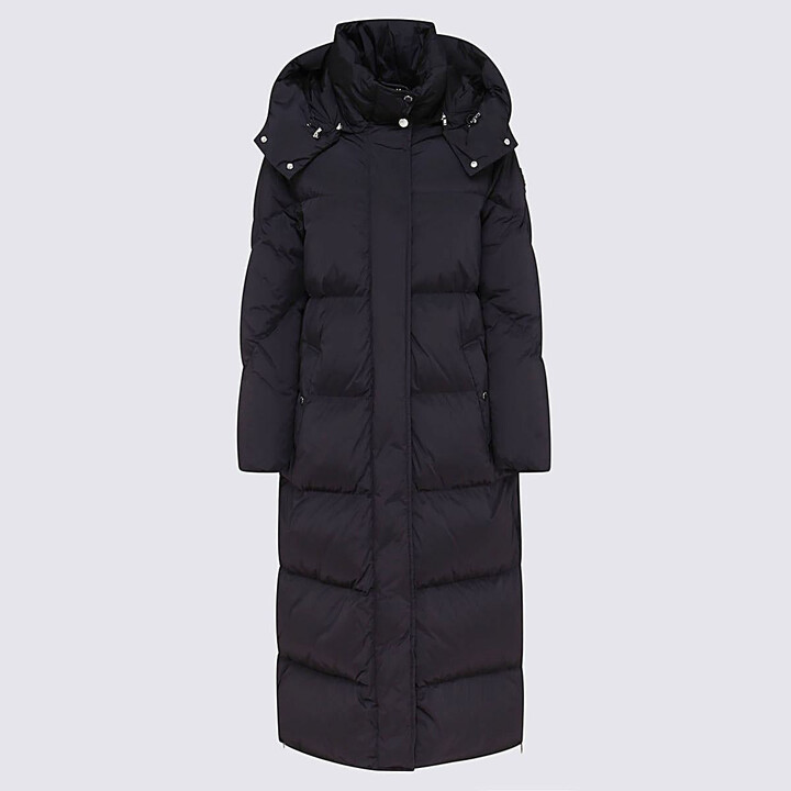 Woolrich Black Puffer Aurora Long Parka Down Jacket - ShopStyle