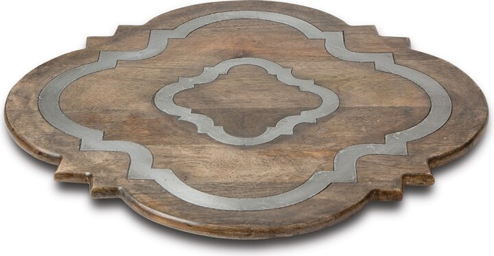 GG Collection 24-Inch Wood and Metal Inlay Heritage Collection Lazy ...