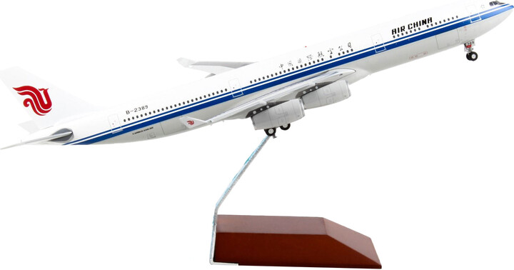 Airbus A340-300 Commercial Aircraft "Air China" White with Blue Stripes ...