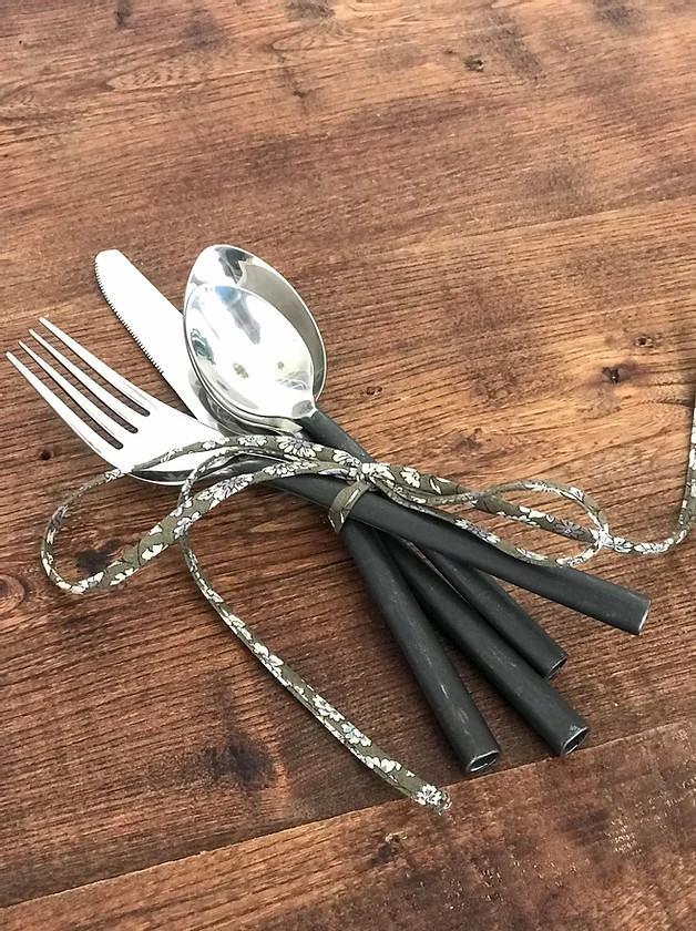 Mezzanine - Set of Rolled Handle Flatware - ShopStyle