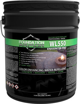 Foundation Armor 5 GAL Penetrating Matte Look Water Repellent Sealer ...