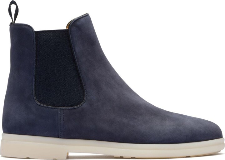 Church's Longfield Nubuck-leather Chelsea boots - ShopStyle