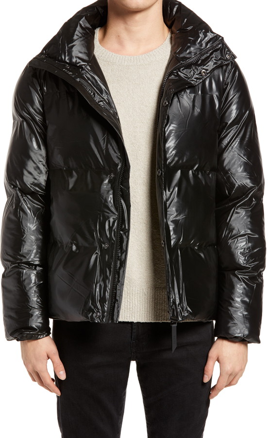 Rains Boxy Puffer Waterproof Jacket - ShopStyle Outerwear