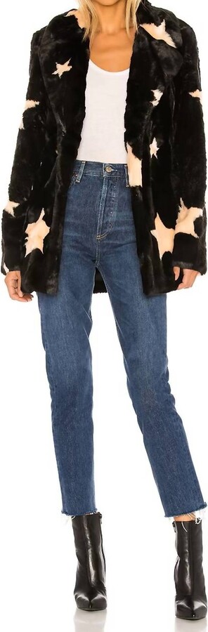 Show Me Your Mumu Colorado Faux Fur Jacket In Starry Daze - ShopStyle