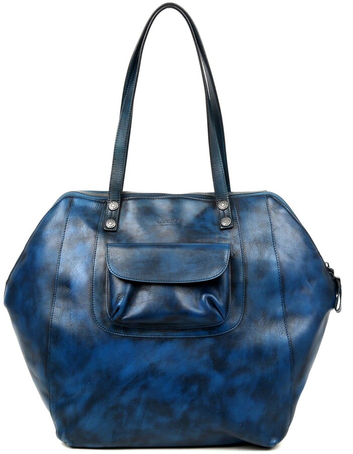 Old Trend Clam Bay Leather Tote Bag - ShopStyle