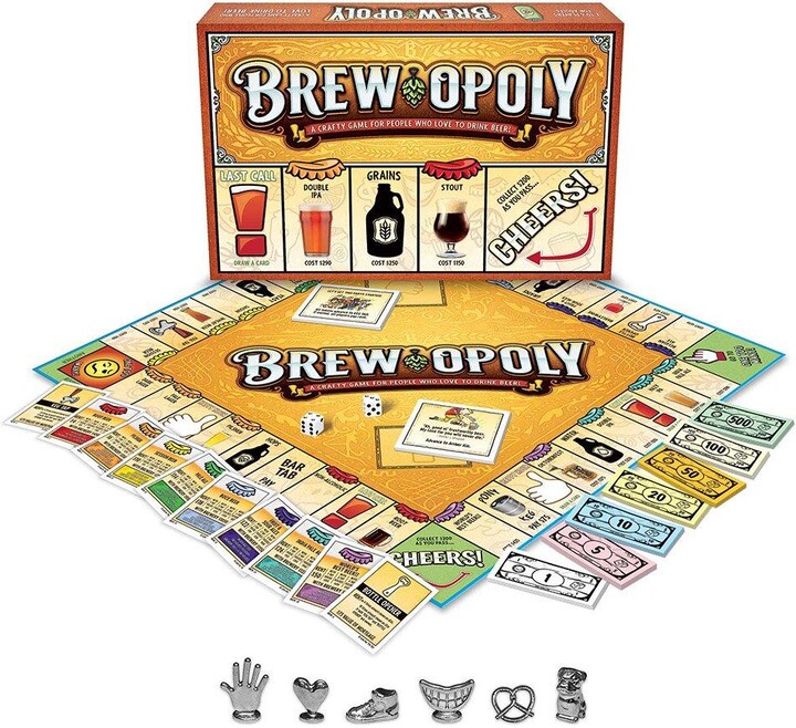 Cheatwell Games Brew-Opoly Property Trading Board Game - ShopStyle