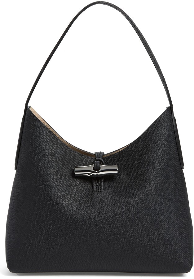 Longchamp Roseau Essential Leather Hobo - ShopStyle