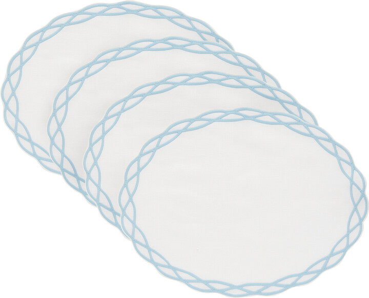 Moda Domus Set-of-Four Handcrafted Linen Placemats - ShopStyle