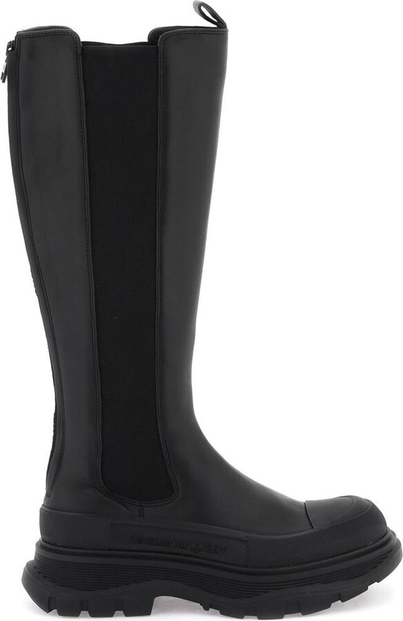 Alexander McQueen tread slick boots - ShopStyle