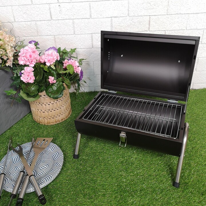 Samuel Alexander Portable Barrel BBQ Garden Festival Patio Outdoors ...