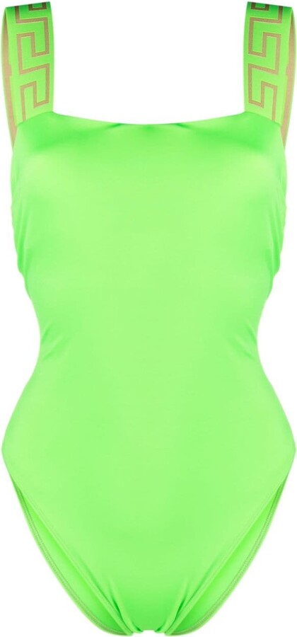 Versace Greca-pattern swimsuit - ShopStyle