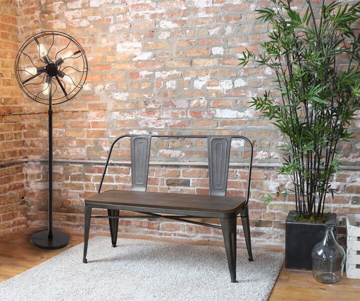 Carbon Loft Samira Industrial Dining Bench - ShopStyle