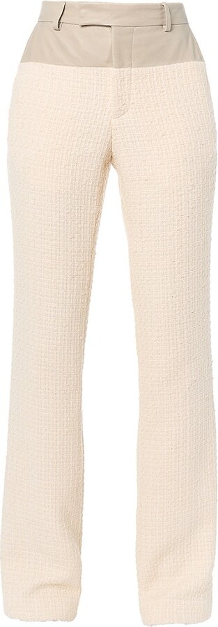 Amiri Pieced Boucle Trousers - ShopStyle Pants