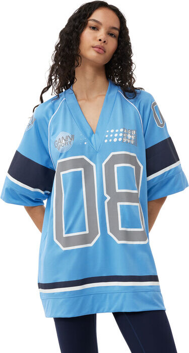 Ganni Fabrics of the Future Oversized Mesh T-shirt - ShopStyle