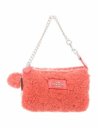 Coach 1941 Shearling Nolita Mini Bag Red - ShopStyle Clutches
