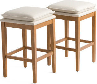 TJMAXX Set Of 2 Abby Stools - ShopStyle