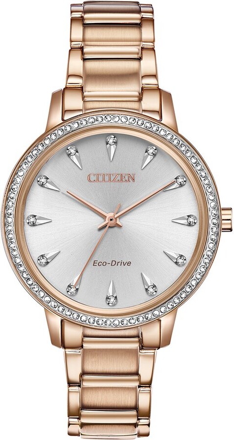 Citizen Women's Silhouette Crystal Eco- Drive Watch - ShopStyle