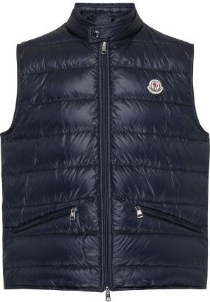 Moncler Gui padded gilet - ShopStyle Down & Puffer Coats