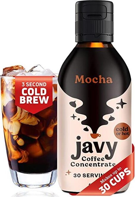Javy Coffee Javy Cold Brew Coffee Concentrate, Mocha flavored Iced ...
