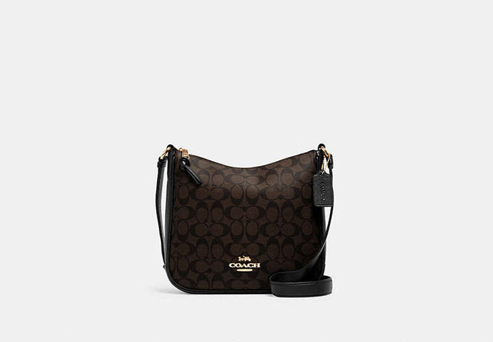 Coach Outlet Ellie File Bag In Signature Canvas - ShopStyle