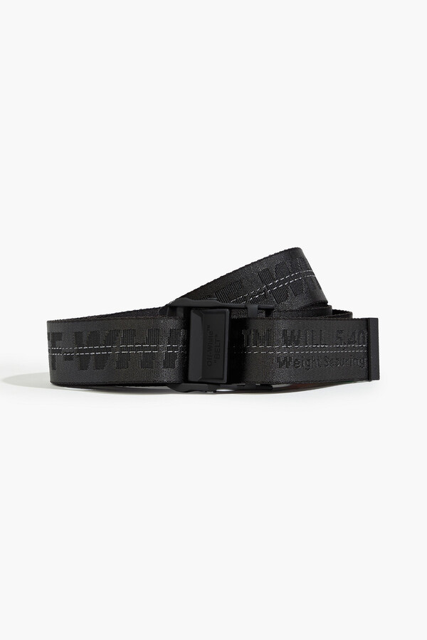 Off-White Classic Industrial jacquard belt - ShopStyle