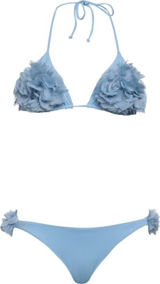 La Reveche Bikini Sky Blue - ShopStyle Two Piece Swimsuits