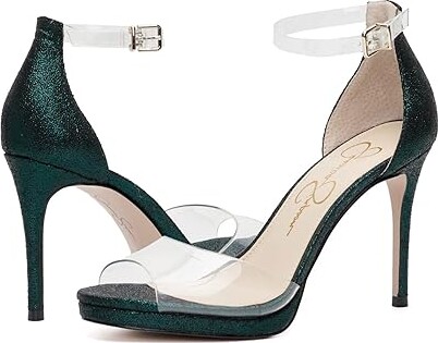 Jessica Simpson Daisile (Clear/Emerald) Women's Shoes - ShopStyle Pumps