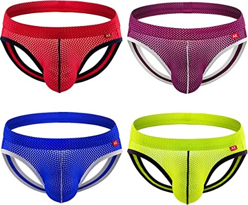 Arjen Kroos Men's Jockstrap Sexy Mesh Jock Strap Athletic Underwear ...
