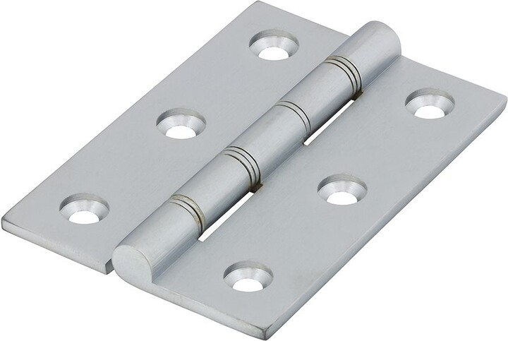 Timco Double Stainless Steel Washered Hinges - Solid Brass - Satin ...