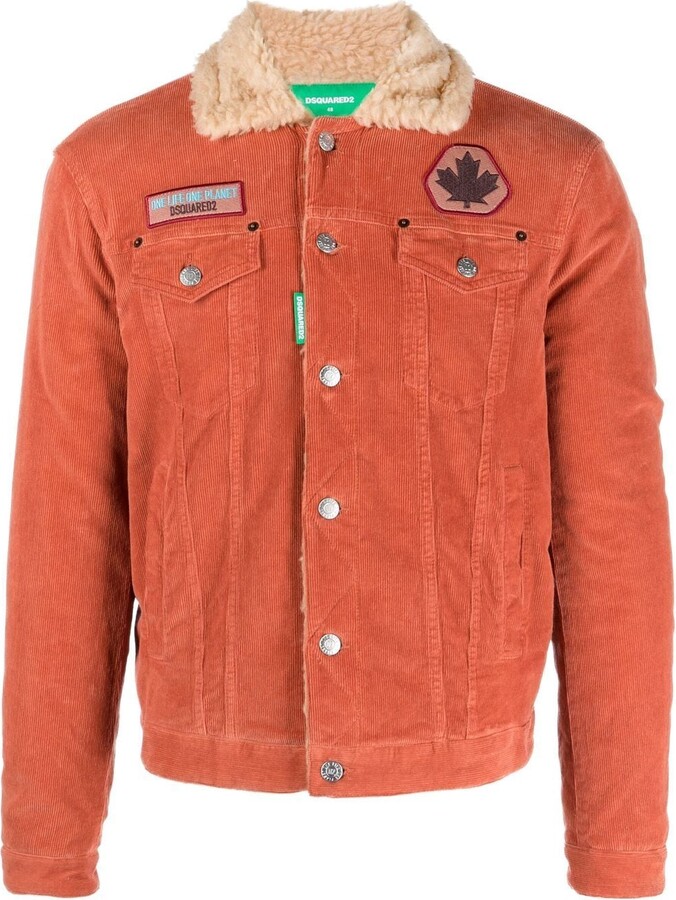 DSQUARED2 Logo-Patch Denim Jacket - ShopStyle