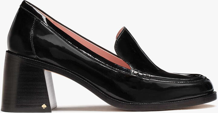 Kate Spade Lori Heeled Loafers - ShopStyle Pumps