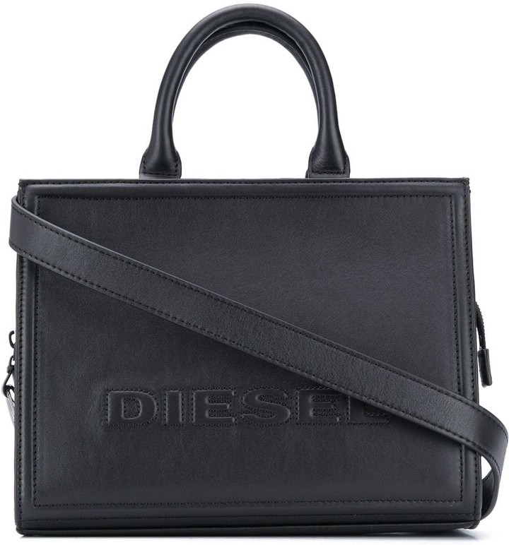 Diesel Quilted Logo Tote Bag - ShopStyle