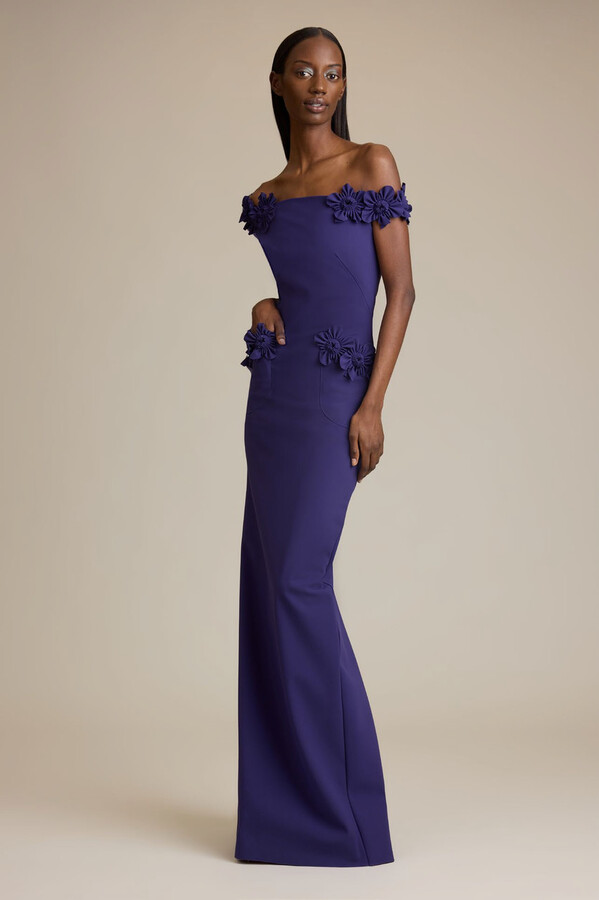 Greta Constantine Off The Shoulder Alandra Gown - ShopStyle Evening Dresses