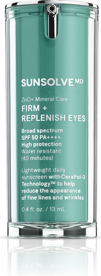 TheSolveMD SunsolveMD ZnO+ Mineral Care Firm + Replenish Eye - ShopStyle
