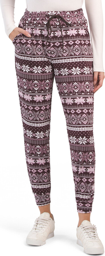 Sho Sho Fair Isle Joggers - ShopStyle Activewear Pants