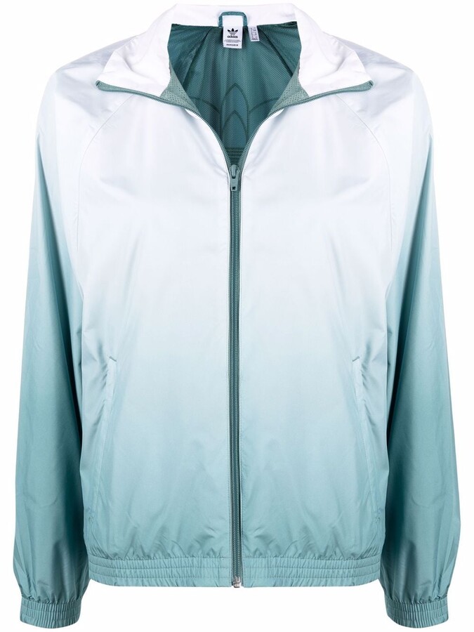 adidas Gradient-Effect Logo Jacket - ShopStyle