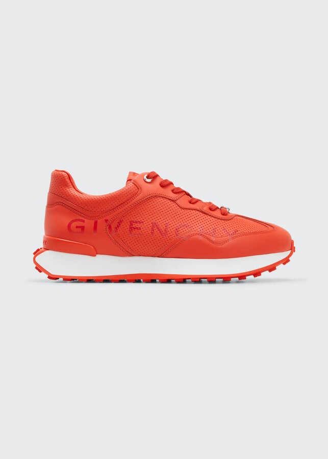 Givenchy Men's Giv Runner Leather Low-Top Logo Sneakers - ShopStyle